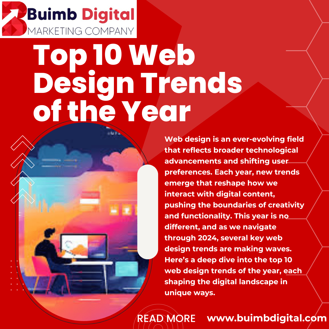 Top 10 Web Design Trends of the Year | Buimb Digital Marketing